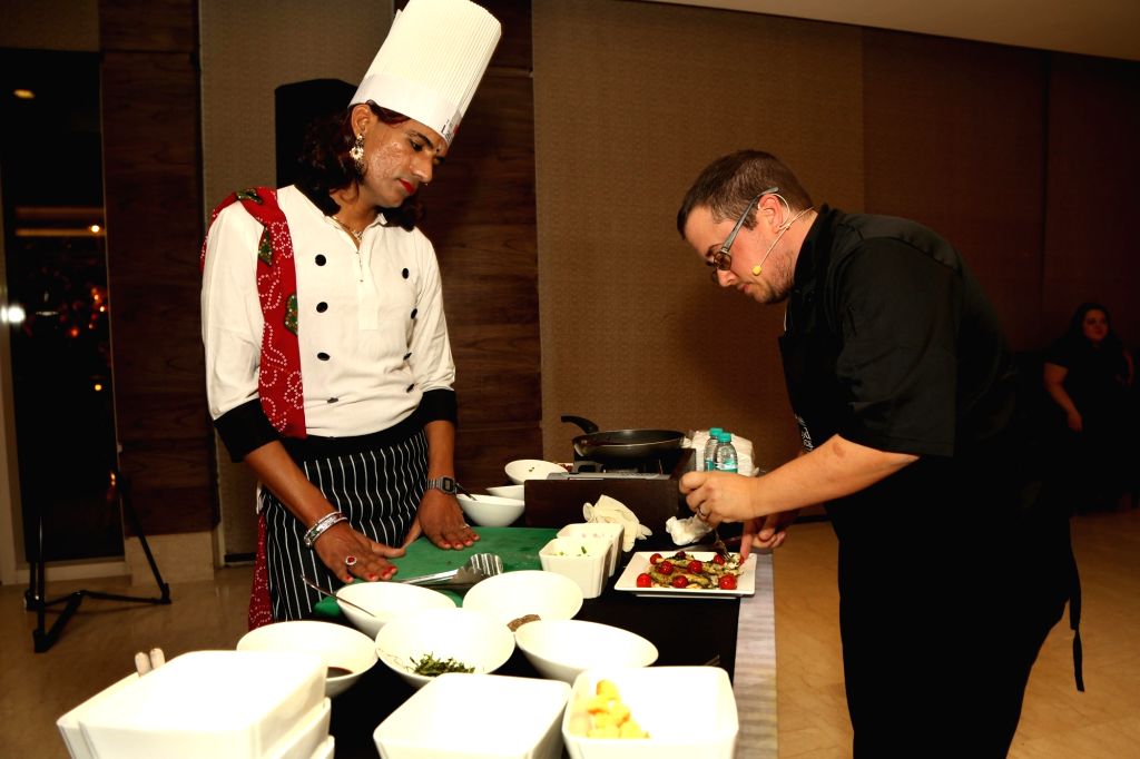 Chef Chris Trapani conducts skill development workshop for transgenders