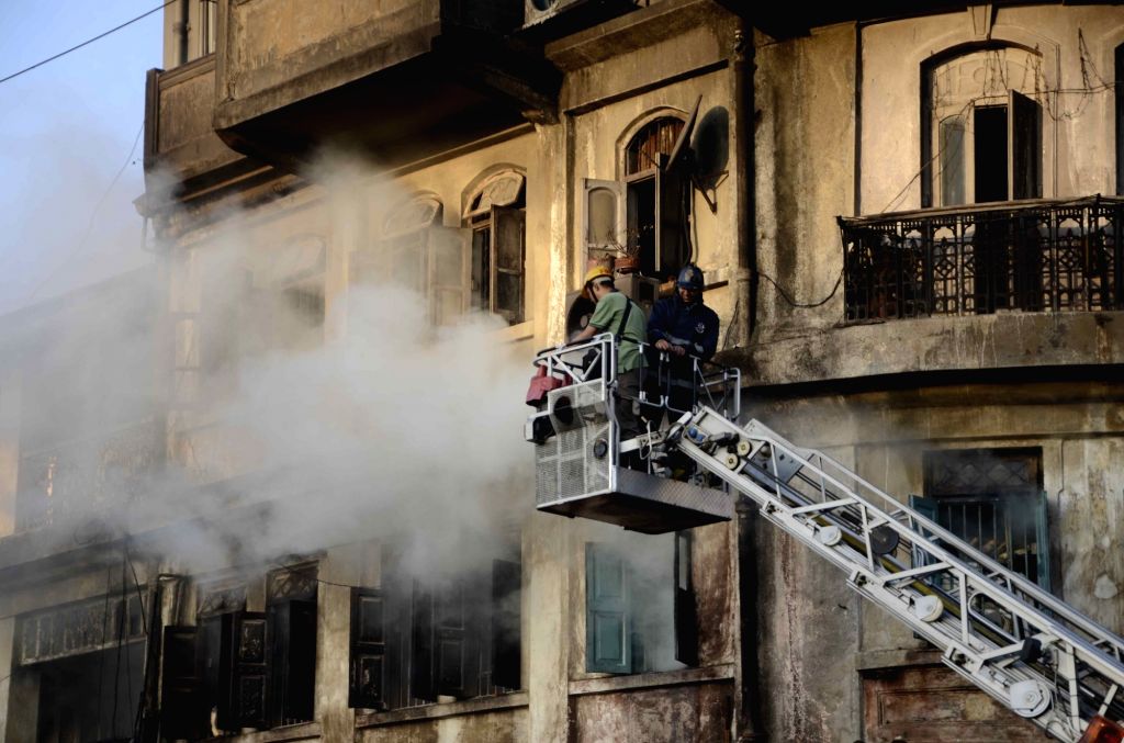 Major fire in Mumbai building