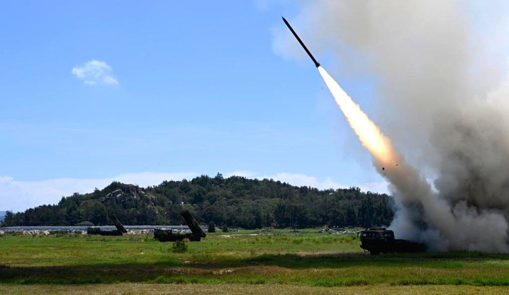 Taiwan Island:The army of the Eastern Theater Command of the Chinese ...