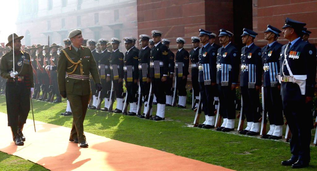 New Zealand Chief of Defence Forces visits South Block
