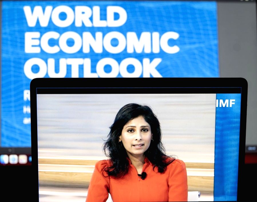 The International Monetary Fund (IMF) Chief Economist Gita Gopinath ...