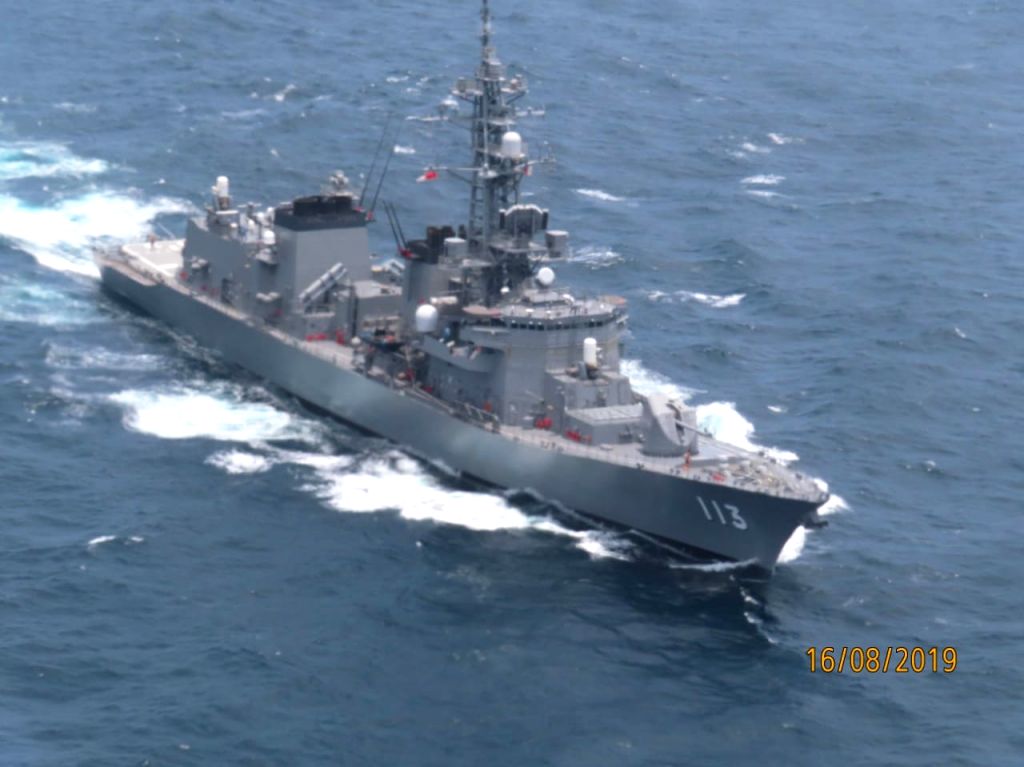 Indian Navy helps injured Japanese sailor