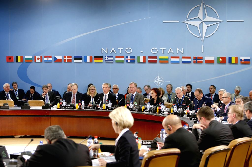 BELGIUM-BRUSSELS-NATO DEFENCE MEETING