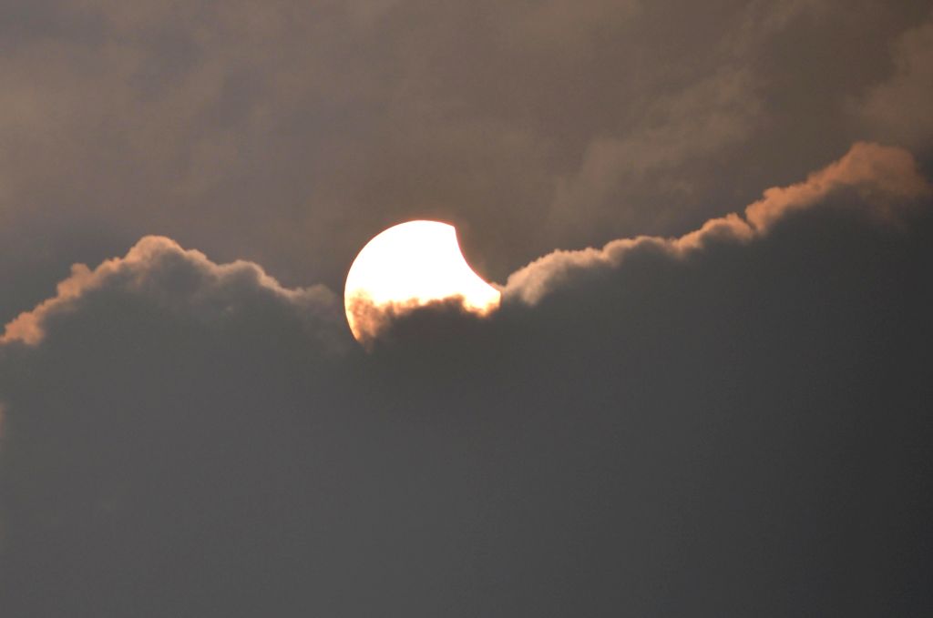 Partial solar eclipse