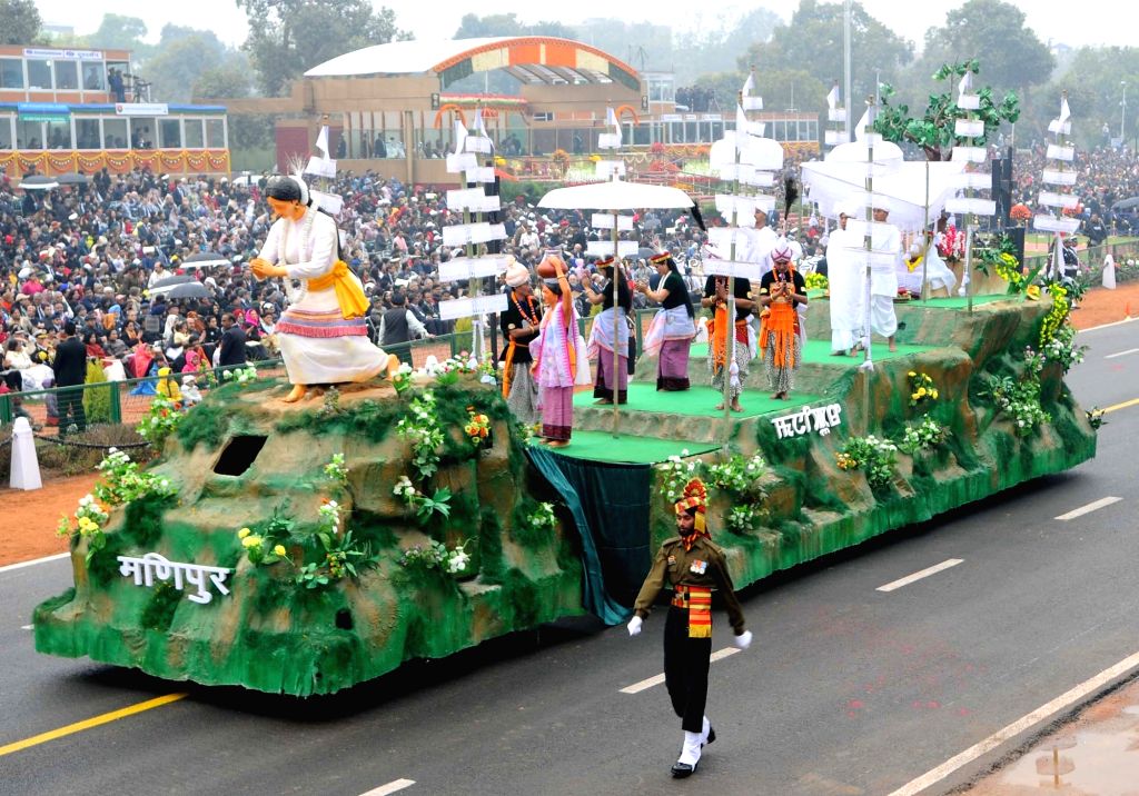 Republic Day Parade 2017 - Manipur tableau