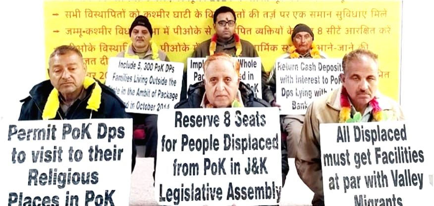 Free Photo :These forgotten displaced people demand PoJK Assembly seats ...