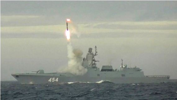 Russia conducts another test-launch of Tsirkon hypersonic missile
