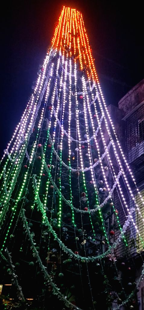 Free Photo: This year, Mumbai's famed Christmas tree celebrates R-Day too