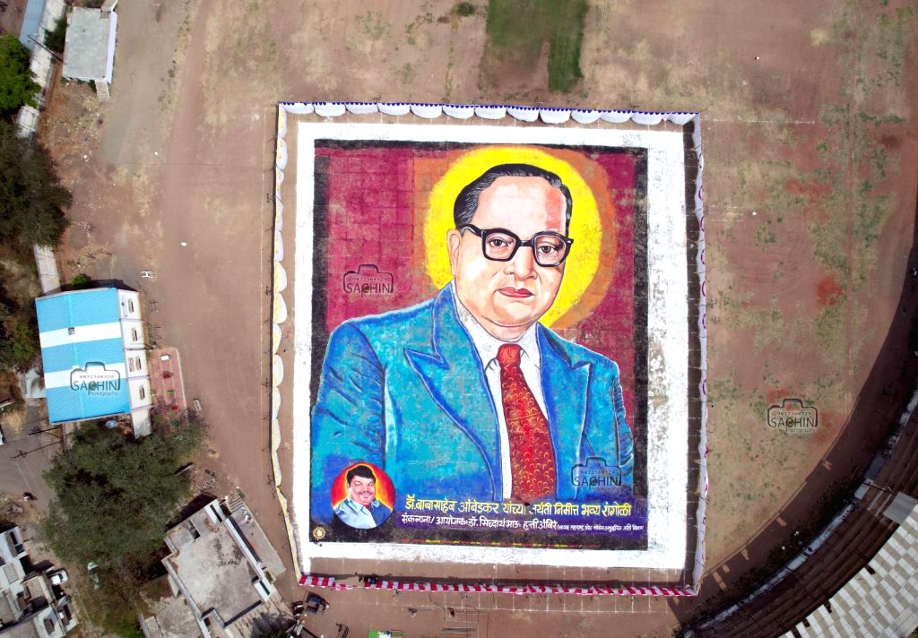 Free photo : Thousands throng to view Ambedkar