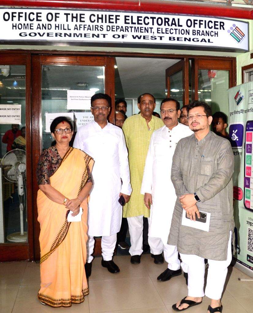 TMC leaders meet Election Commission officials in Kolkata