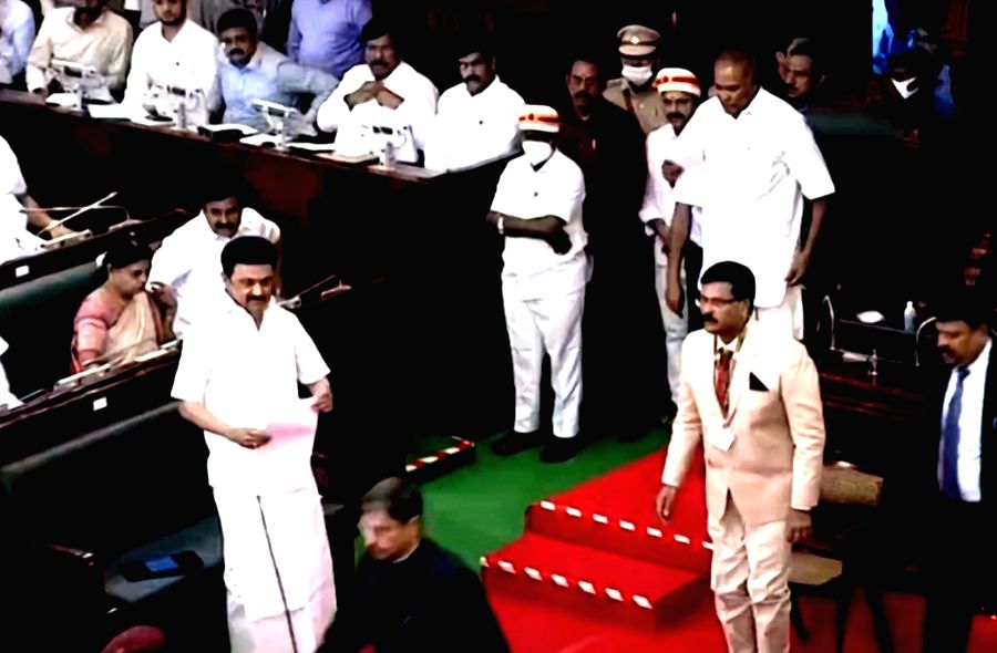 TN Governor walks out of Assembly after acrimonious scenes in House