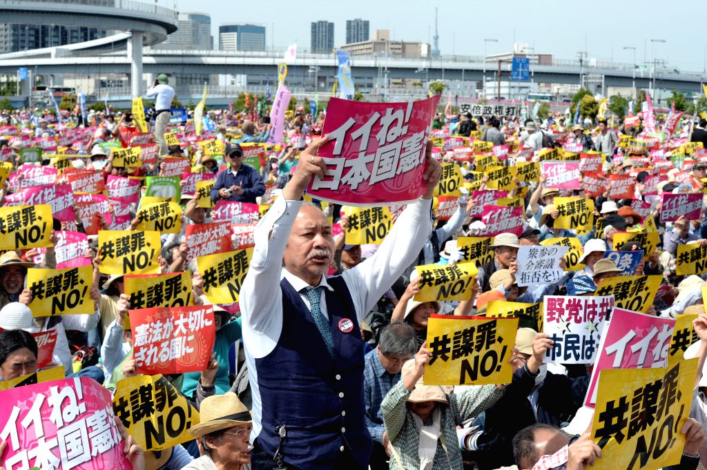JAPAN-TOKYO-PROTEST