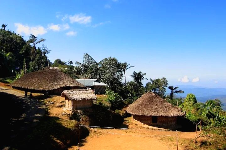 Tourists flock to Nagaland's unique Longwa village shared by India and ...