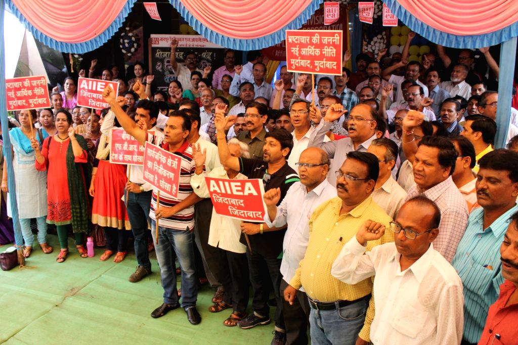 Trade Union workers demonstration