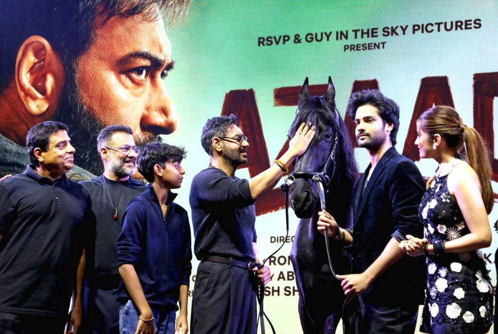 Trailer launch event of the film 'Azaad