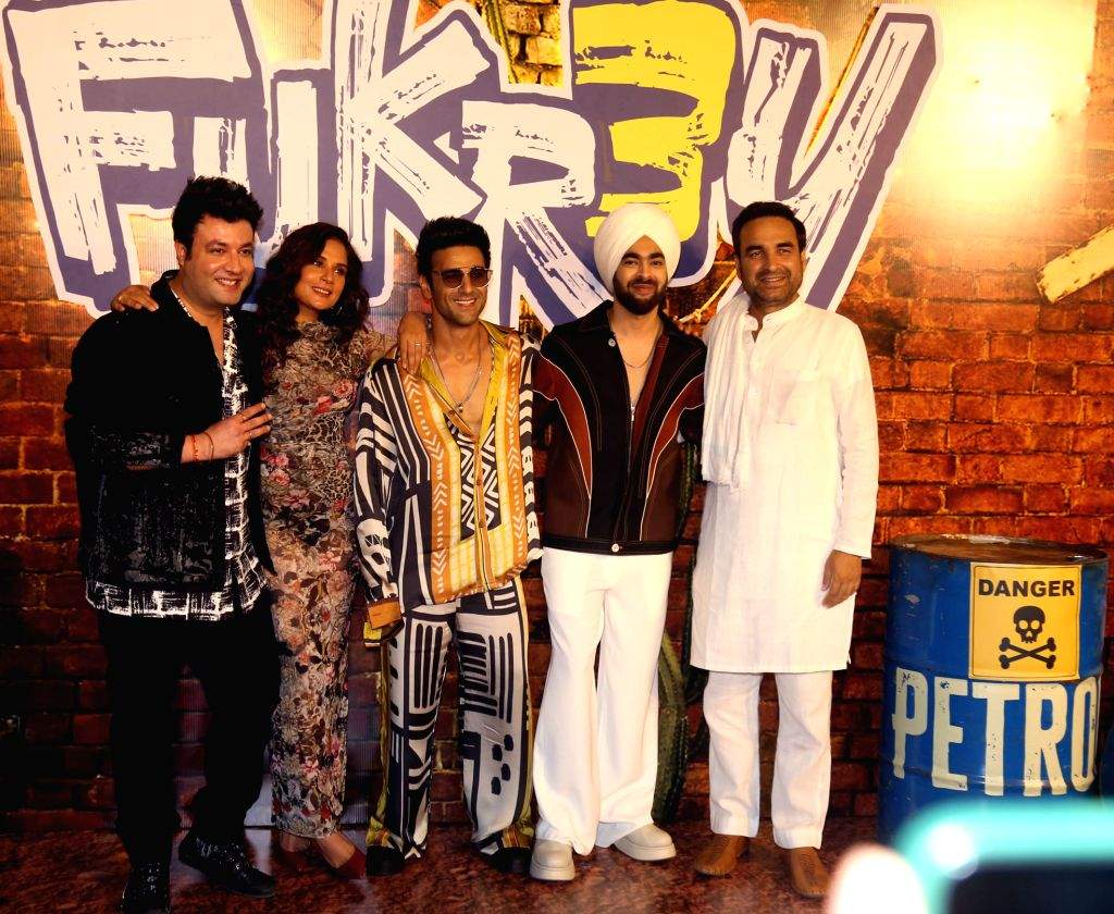 Trailer launch of the film 'Fukrey 3