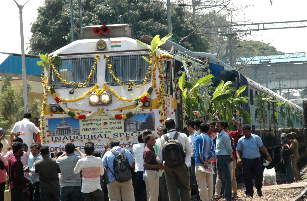 Suresh Prabhu inaugurates new railway line