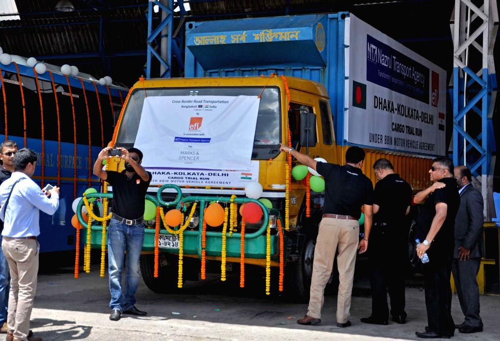 Dhaka-Kolkata-Delhi cargo services - trail run