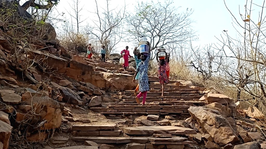 Tribals in this MP village risk their lives every day for water