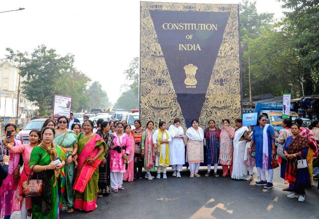 Trinamool Mahila Congress Holds Rally