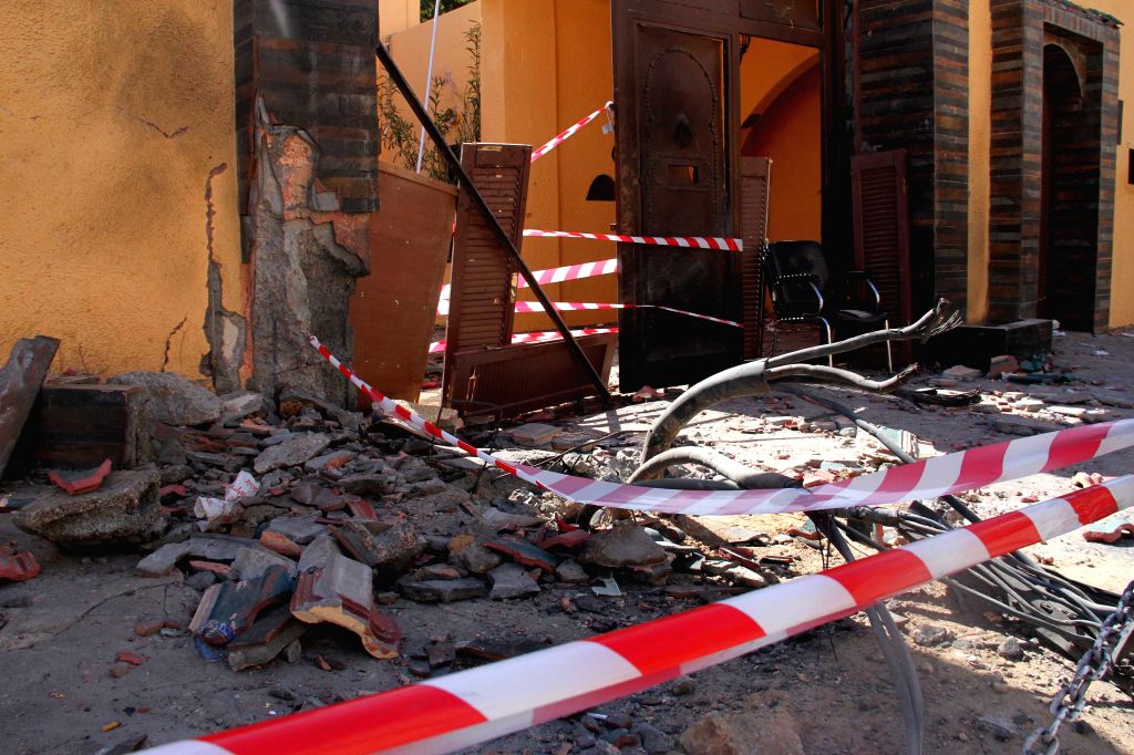 LIBYA-TRIPOLI-MOROCCO EMBASSY-ATTACK