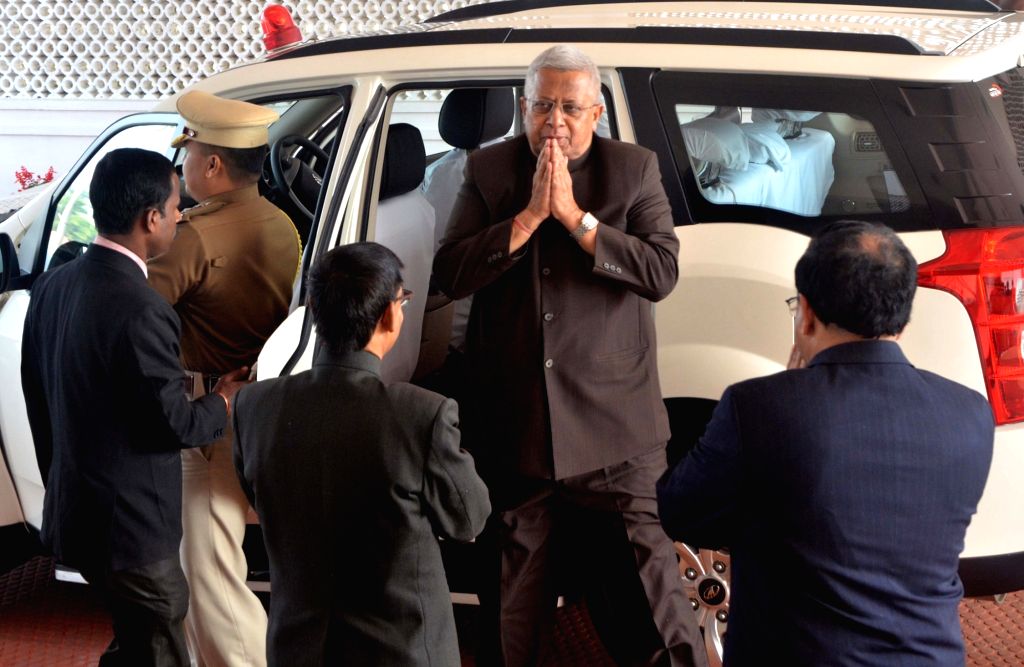 Tripura Governor at the state legislative assembly