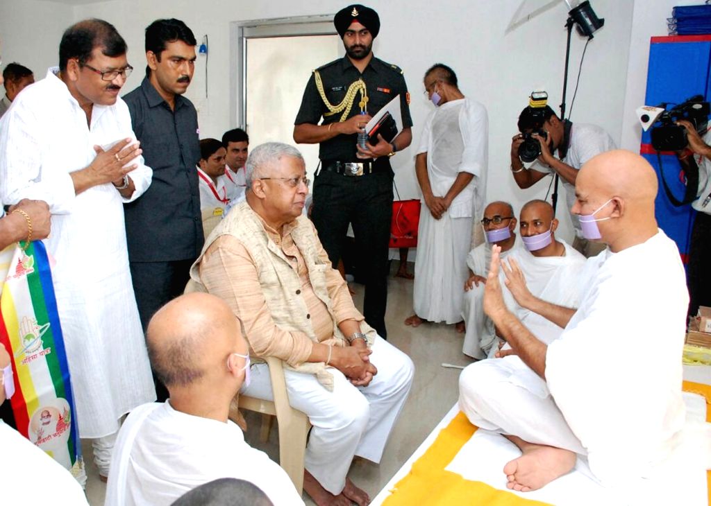 Tripura Governor meets Acharya Mahashraman