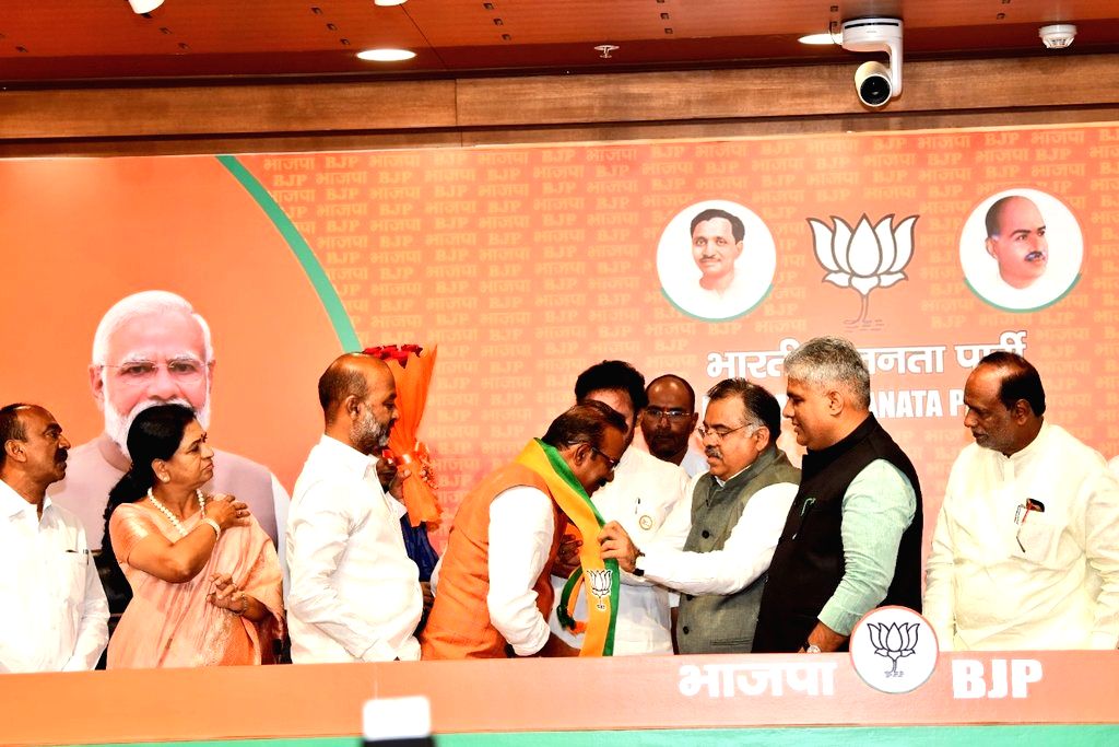 Free Photo : TRS MP joins BJP