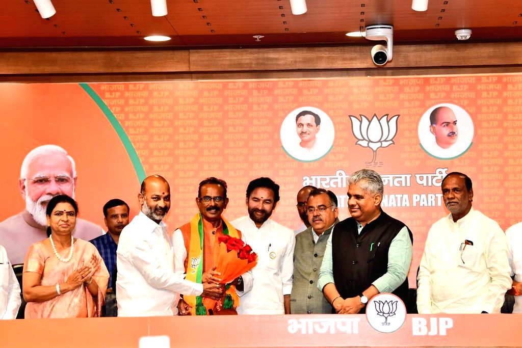 Free Photo : TRS MP joins BJP