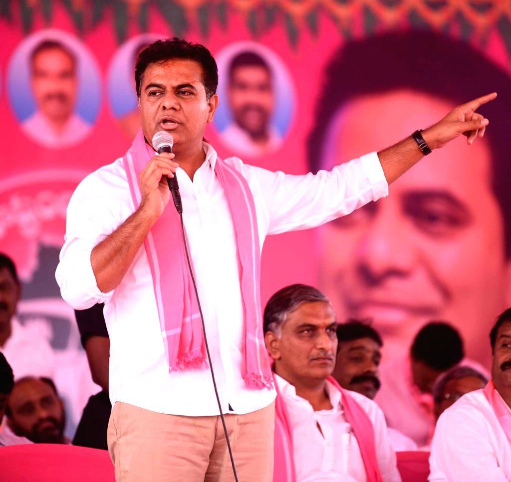 KTR during TRS meeting