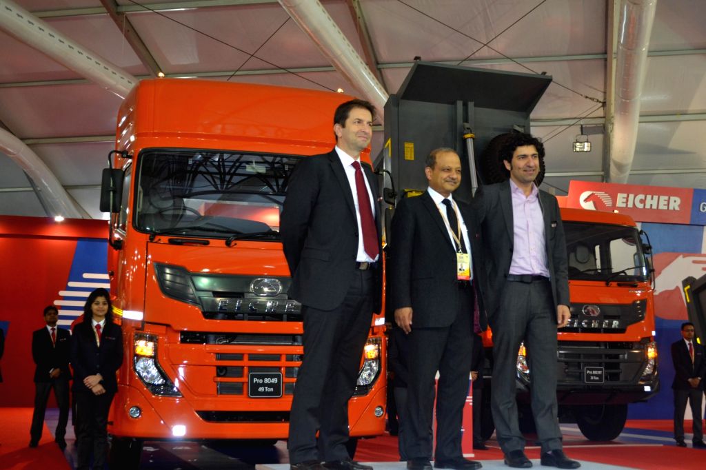 (060214) Greater Noida: Eicher Motors launches 'Pro series'