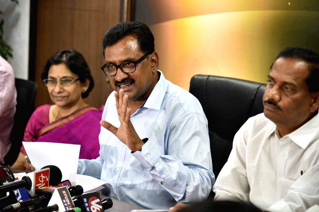 TSPSC press conference