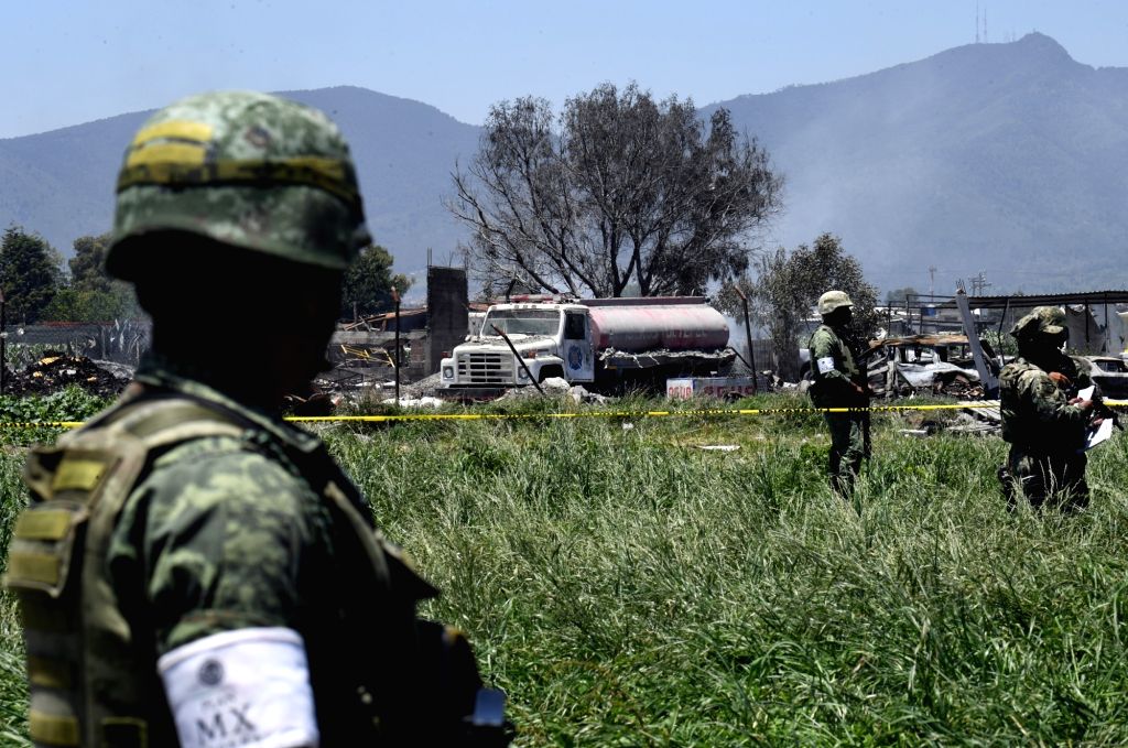 MEXICO-TULTEPEC-FIREWORKS FACTORY-EXPLOSIONS