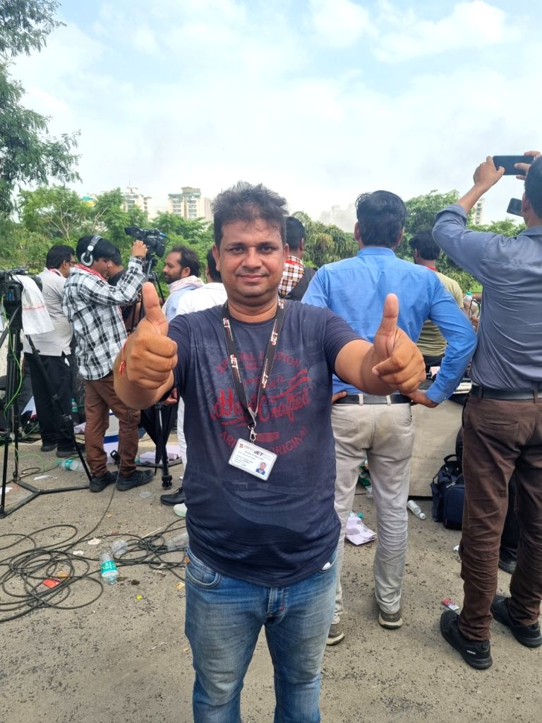 Free Photo :Twin tower operation successfully completed, a wave of ...