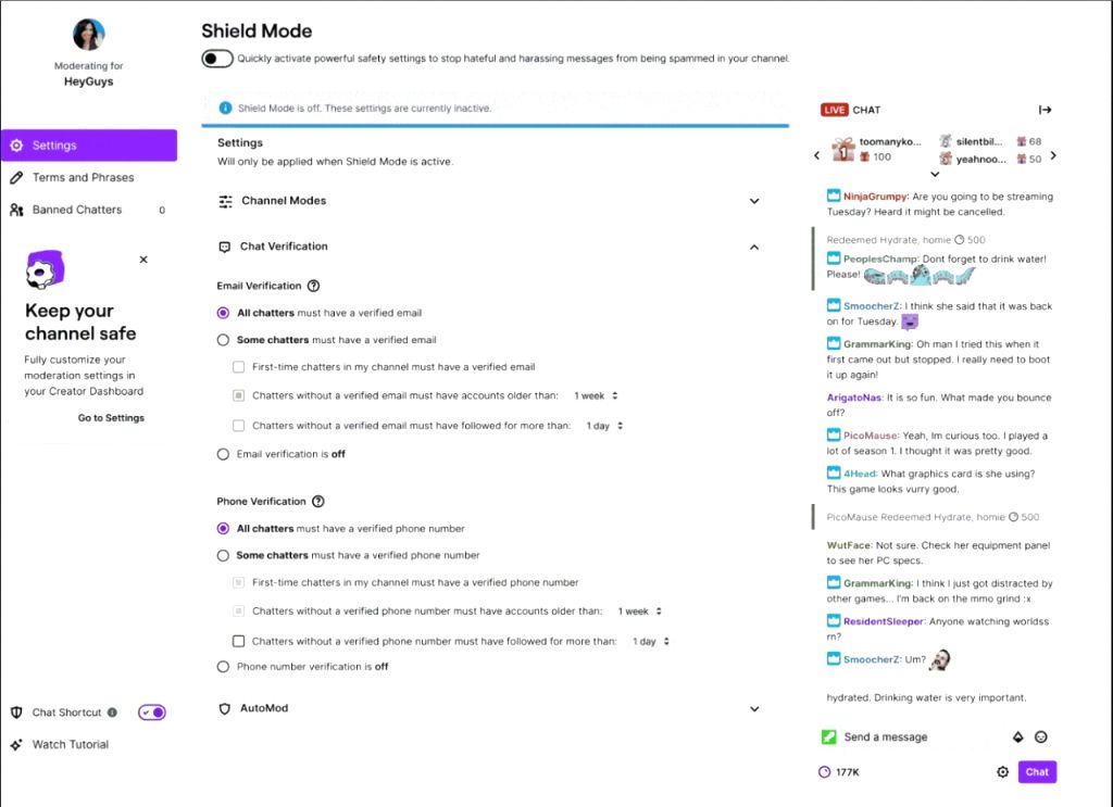 Twitch rolls out 'Shield Mode' along with new features