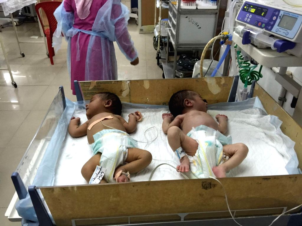 Two abandoned infants at Srinagar hospital