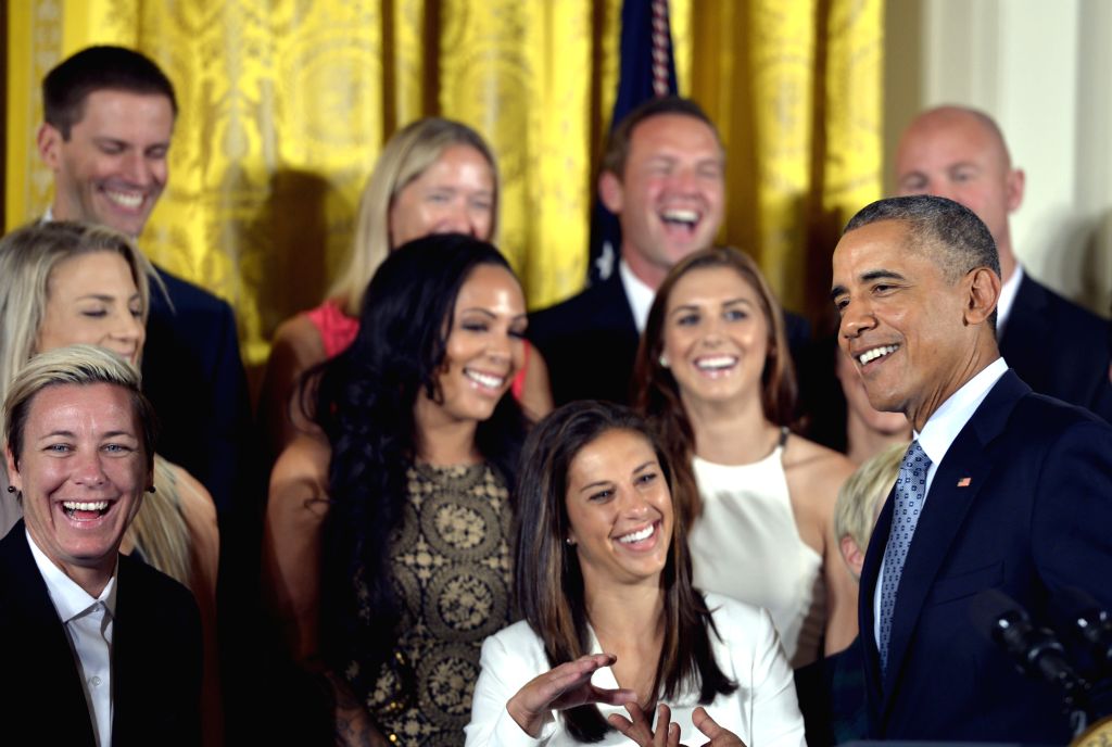 US-WASHINGTON-SOCCER-U.S. WOMEN'S NATIONAL SOCCER TEAM
