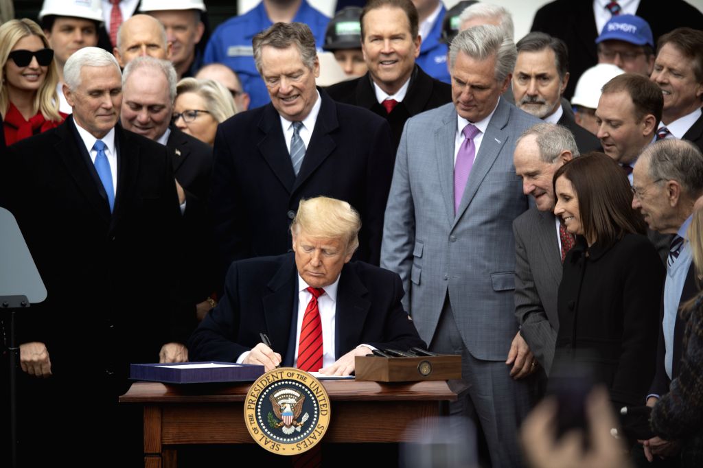 U.S.-WASHINGTON D.C.-TRUMP-USMCA-SIGNING