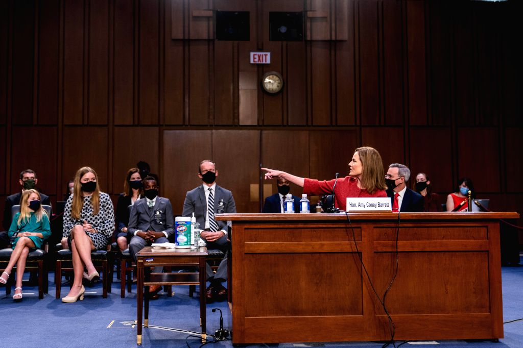 U.S.-WASHINGTON, D.C.-SUPREME COURT NOMINEE-AMY CONEY BARRETT ...