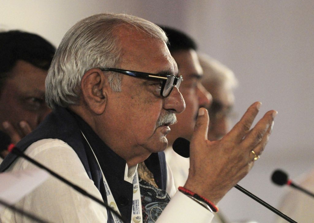 Ex-Hry CM Hooda slams cane-charge on sarpanches