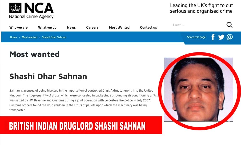 Free Photo: UK's most wanted: India-born Sahnan runs much bigger drug ...