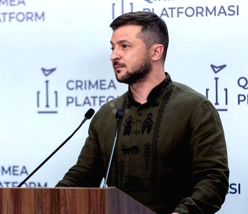 Free Photo :Ukraine President Volodymyr Zelensky
