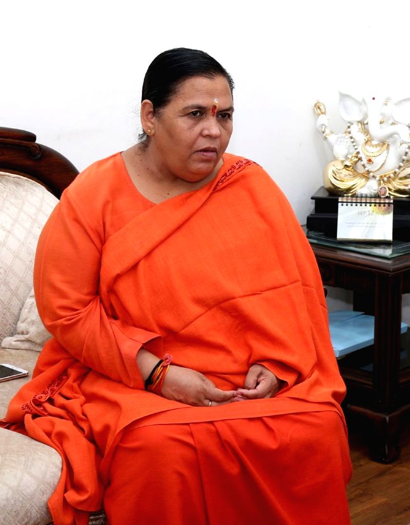 Uma Bharti set to stage comeback to MP politics ahead of bypolls