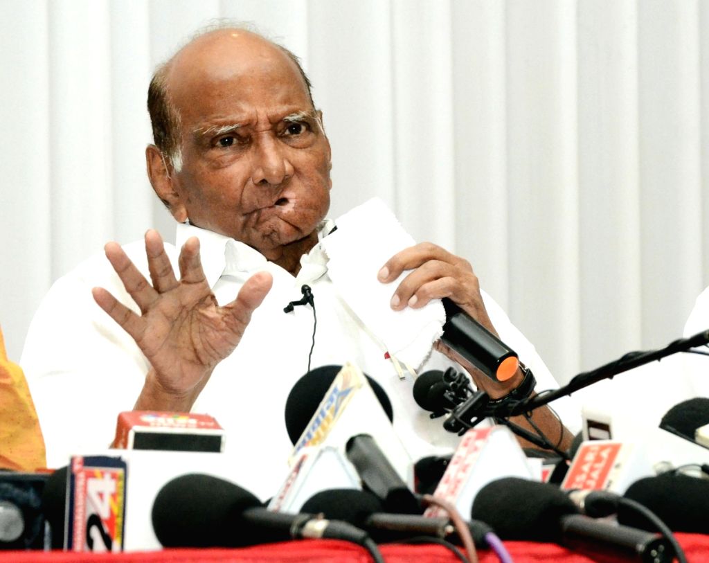 Undated File pictures of Nationalist Congress Party (NCP) chief Sharad ...