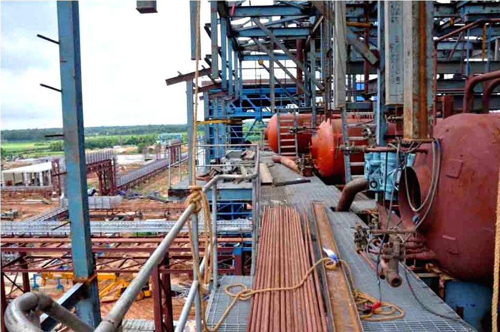 Under construction Monarchak 101 MW capacity power project in western ...