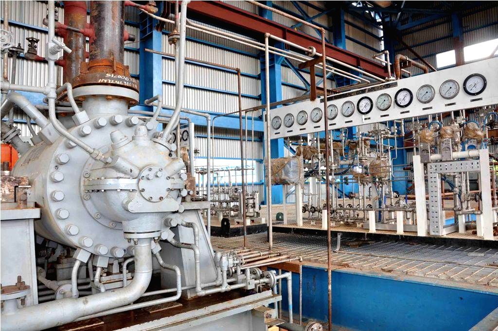 Under construction Monarchak 101 MW capacity power project in western ...