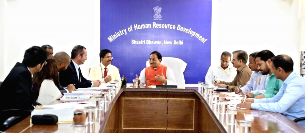 UNESCO Director meets Ramesh Pokhriyal 'Nishank