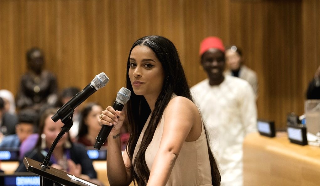 YouTube sensation Lilly Singh tells UN to empower youth