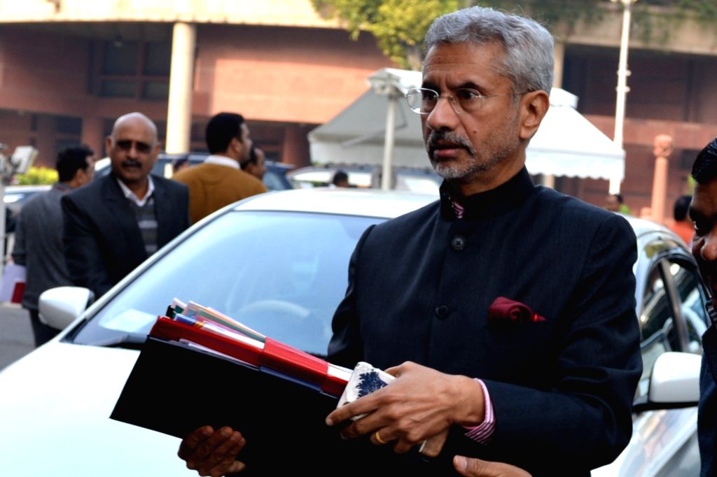 S Jaishankar at Parliament