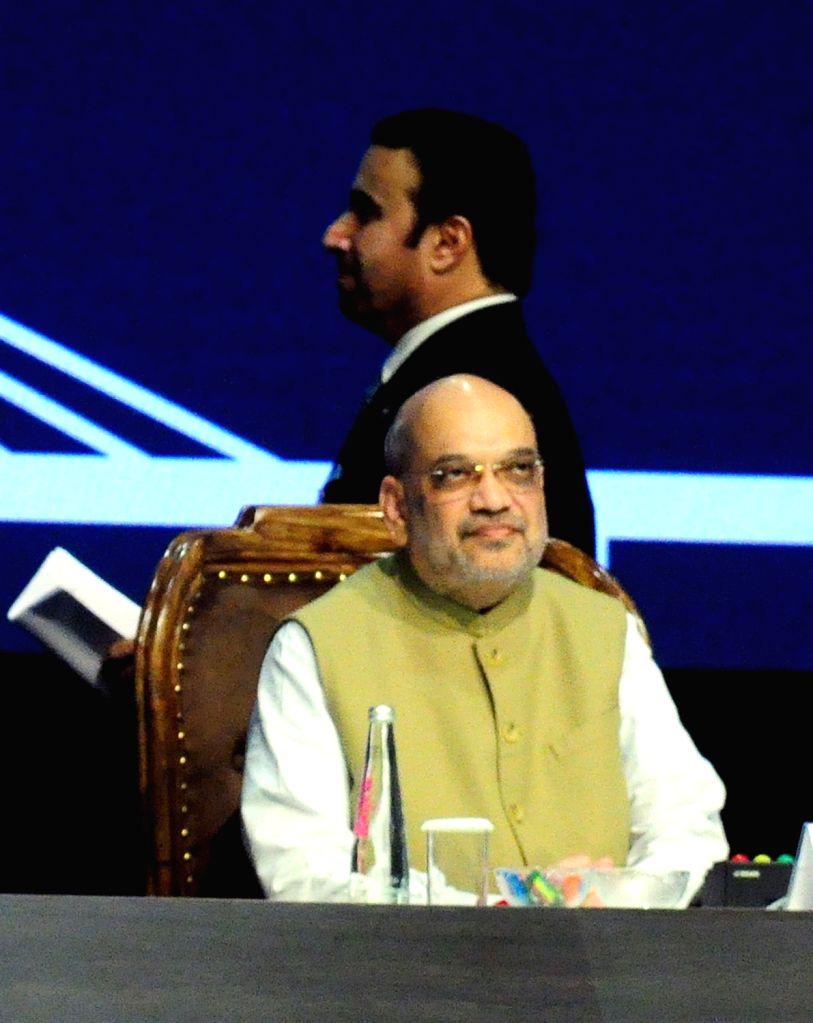 Union Home Minister Amit Shah and INTERPOL President Ahmed Naser Al-Raisi